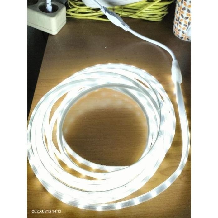 Jual dijual_LAMPU LED STRIP SELANG 5050 120mata led AC 220V PERMETERAN ...