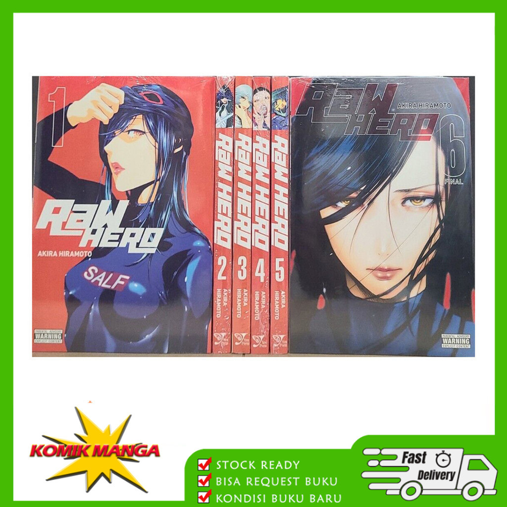 Jual RaW Hero manga, Vol. 1-6 (English) | Shopee Indonesia