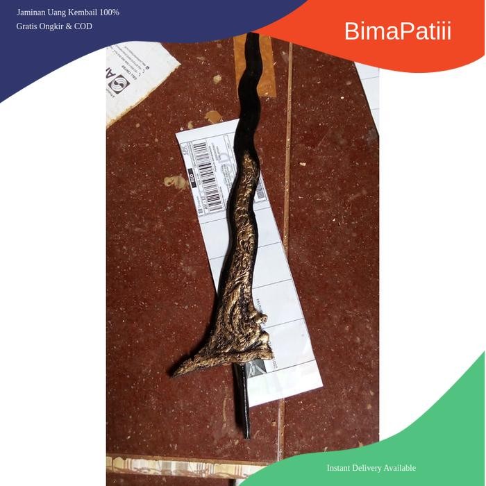 Jual keris sempono larmongo kinatah termurah dari wesi aji kinatah ...