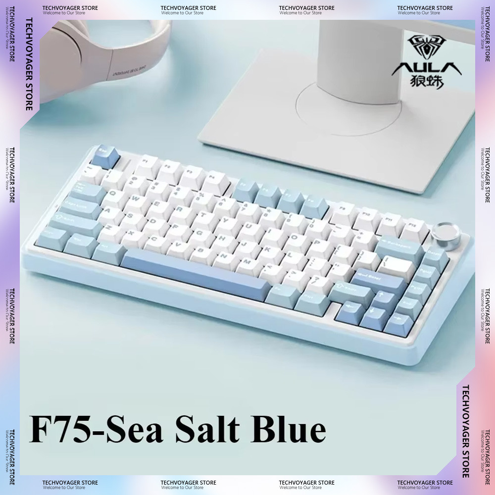 Jual Promotional Products AULA F75 Crescent Switch Mechanical Keyboards ...