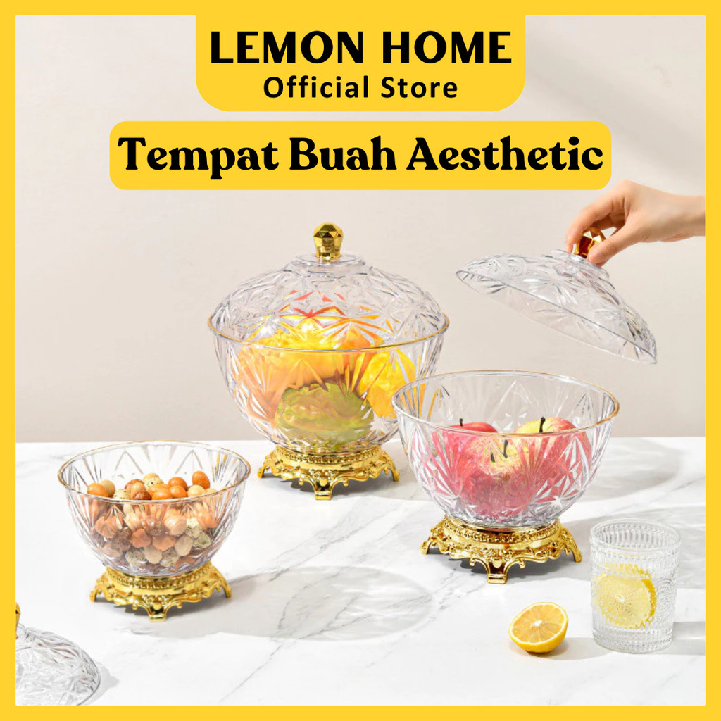 Jual Lemon Home [Garansi 1 Tahun] Tempat buah aesthetic Tempat roti/kue ...