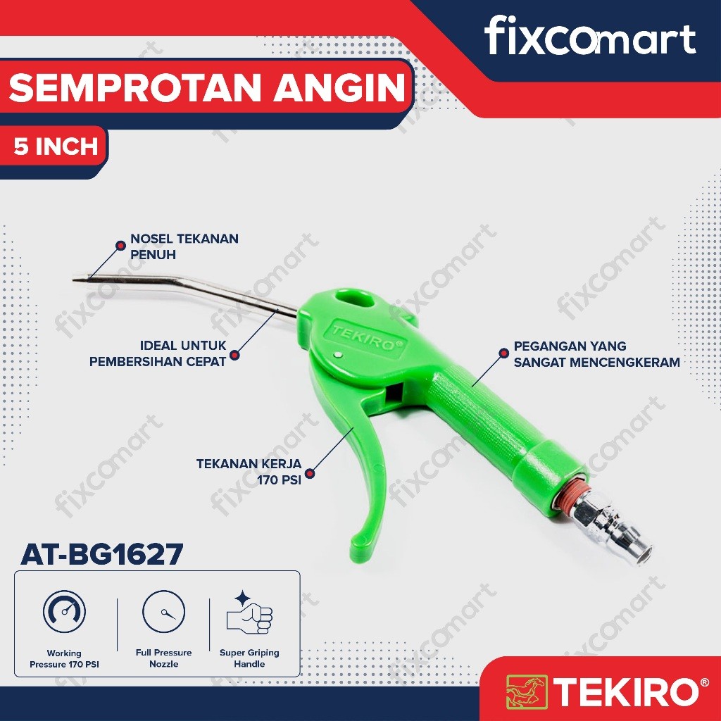 Jual Tekiro Air Blow Gun 5 Inch / Alat Semprot Debu READY K55 | Shopee ...