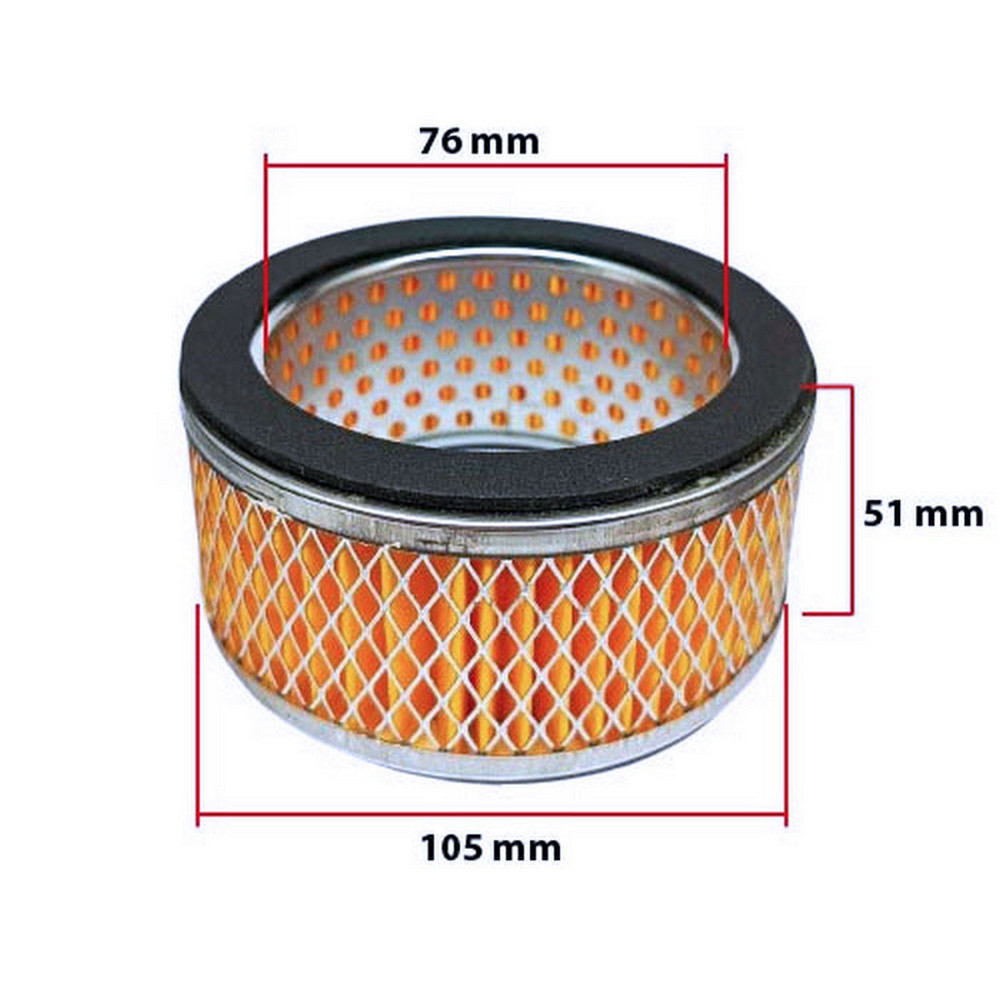 Jual Isi Filter Udara Kompresor Angin 7.5HP – 10HP | Diameter 105mm x ...