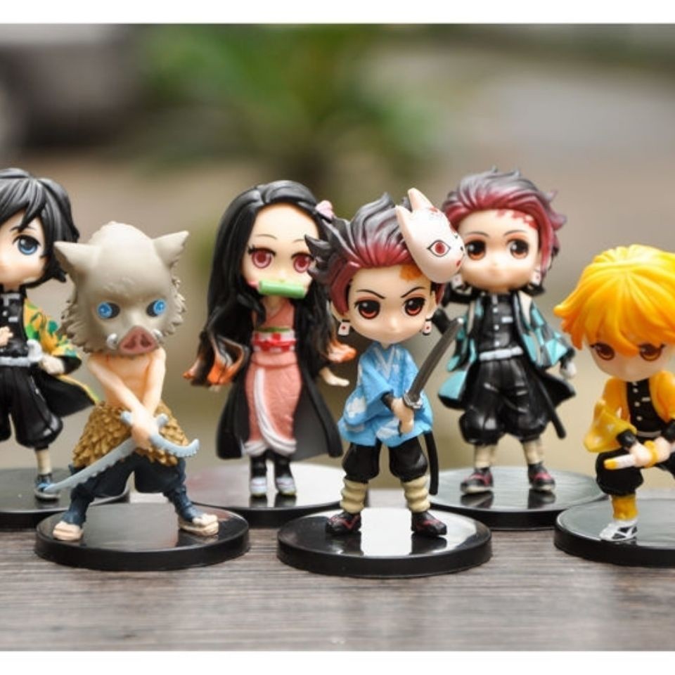 Jual MINIATUR DEMON SLAYER / ACTION FIGURE DEMON SLAYER / MINIATUR ...