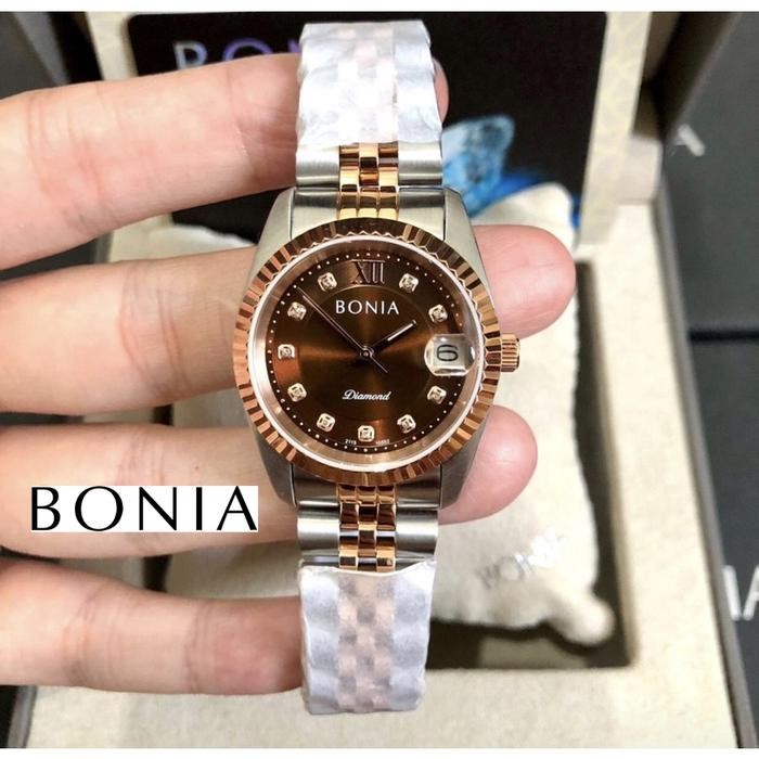 Jual Promo Original BONIA BNB10552-3643 Diamond Jam Tangan Wanita ...