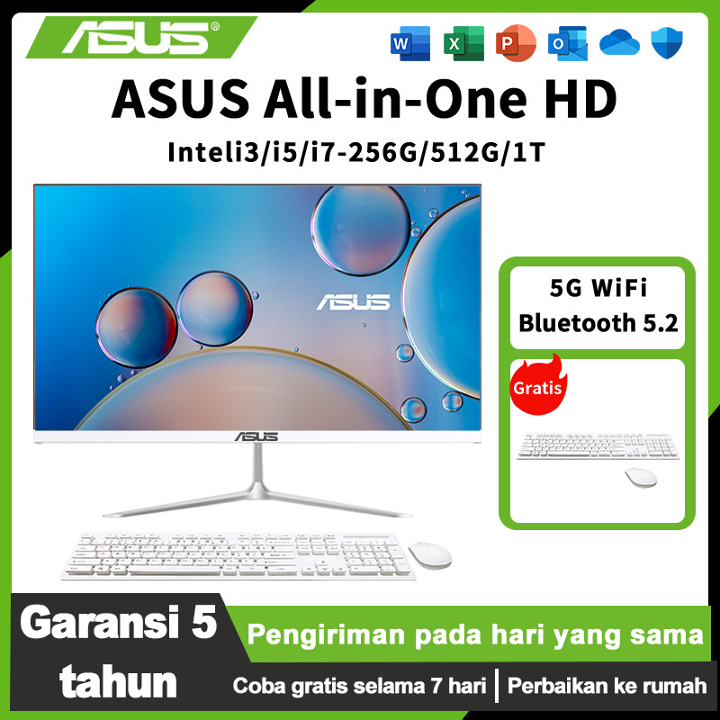 Jual ASUS Komputer Full PC All-in-One Baru Terbaru HD Super Tipis Intel Core i3/i5/i7 Untuk ...