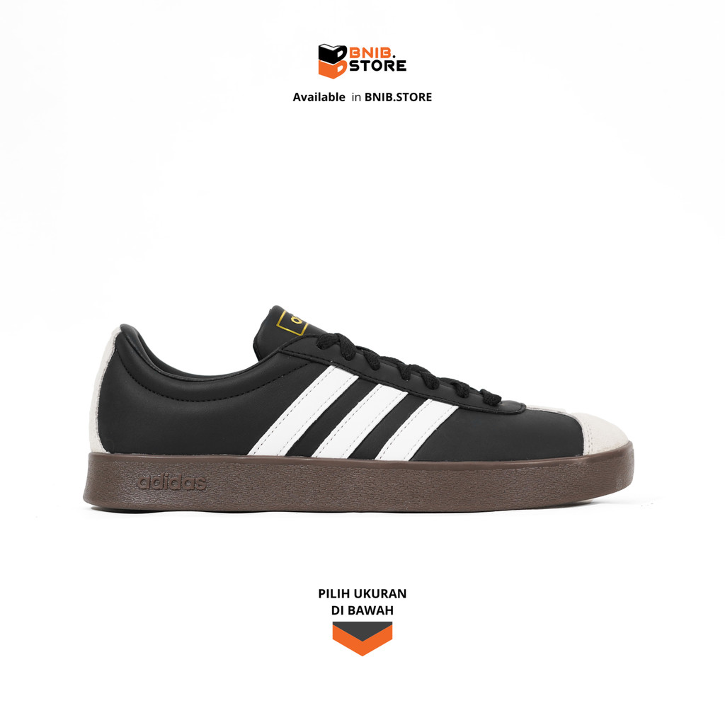 Jual Sneaker adidas VL Court 2.0 Core Black White [ID6017] Original ...