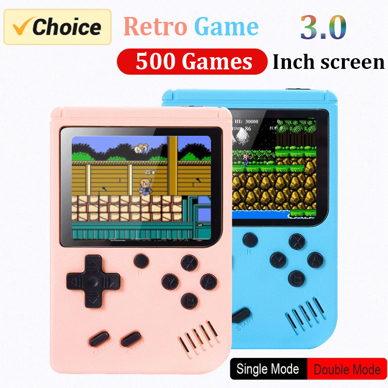 Jual Retro Portable Mini Handheld Video Game Console 8 Bit 3.0 Inch Color LCD Kids Color Game ...