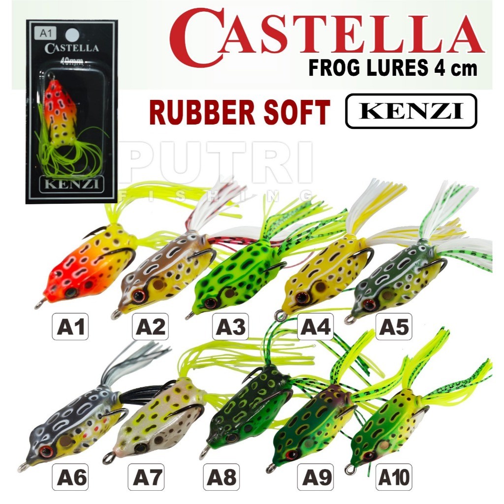 Jual KENZI CASTELLA SOFTLURE 4cm 6gr - Umpan Pancing Lure Mancing ...