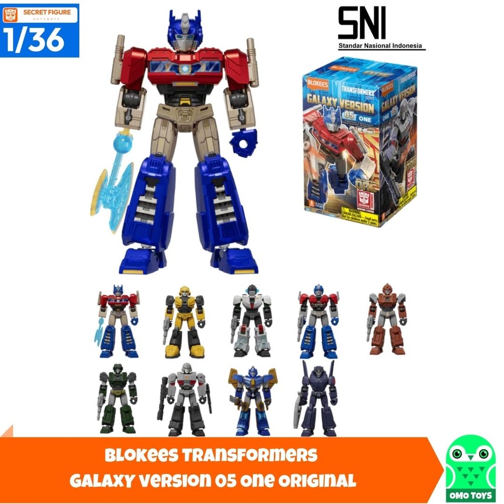 Jual Blokees Transformers Galaxy Version Vol 5 GV5 Transformers One ...