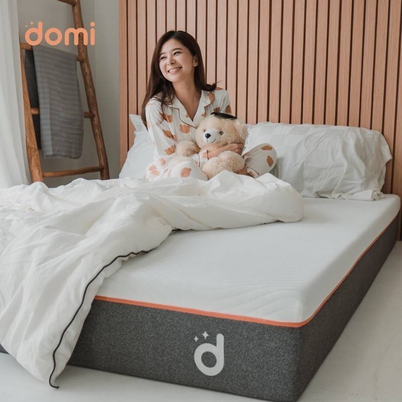 Jual Domi AIR Mattress 24cm / Kasur Pocket Spring Bed / Cooling Blue ...