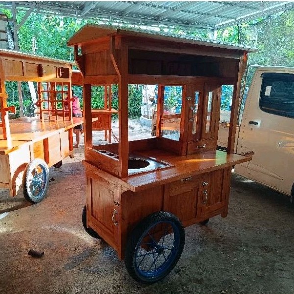 Jual gerobak bakso roda tiga | Shopee Indonesia