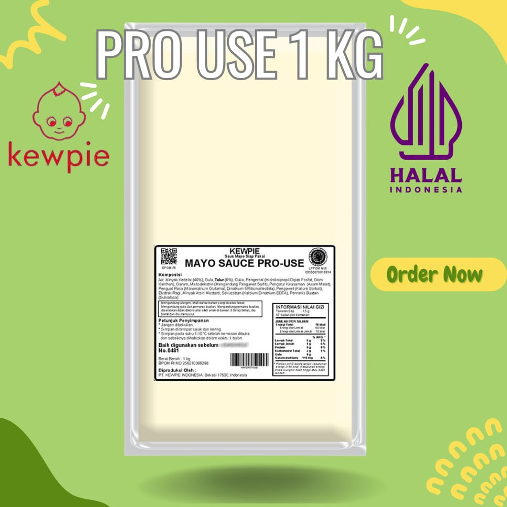 Jual KEWPIE PRO USE 1 KG | Shopee Indonesia