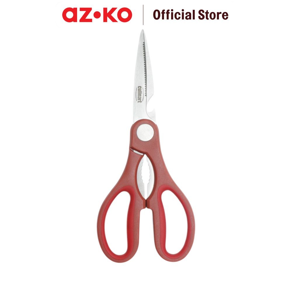 Jual AZKO Culinart Gunting Dapur Ap-1 - Merah Kitchen Scissors Food ...