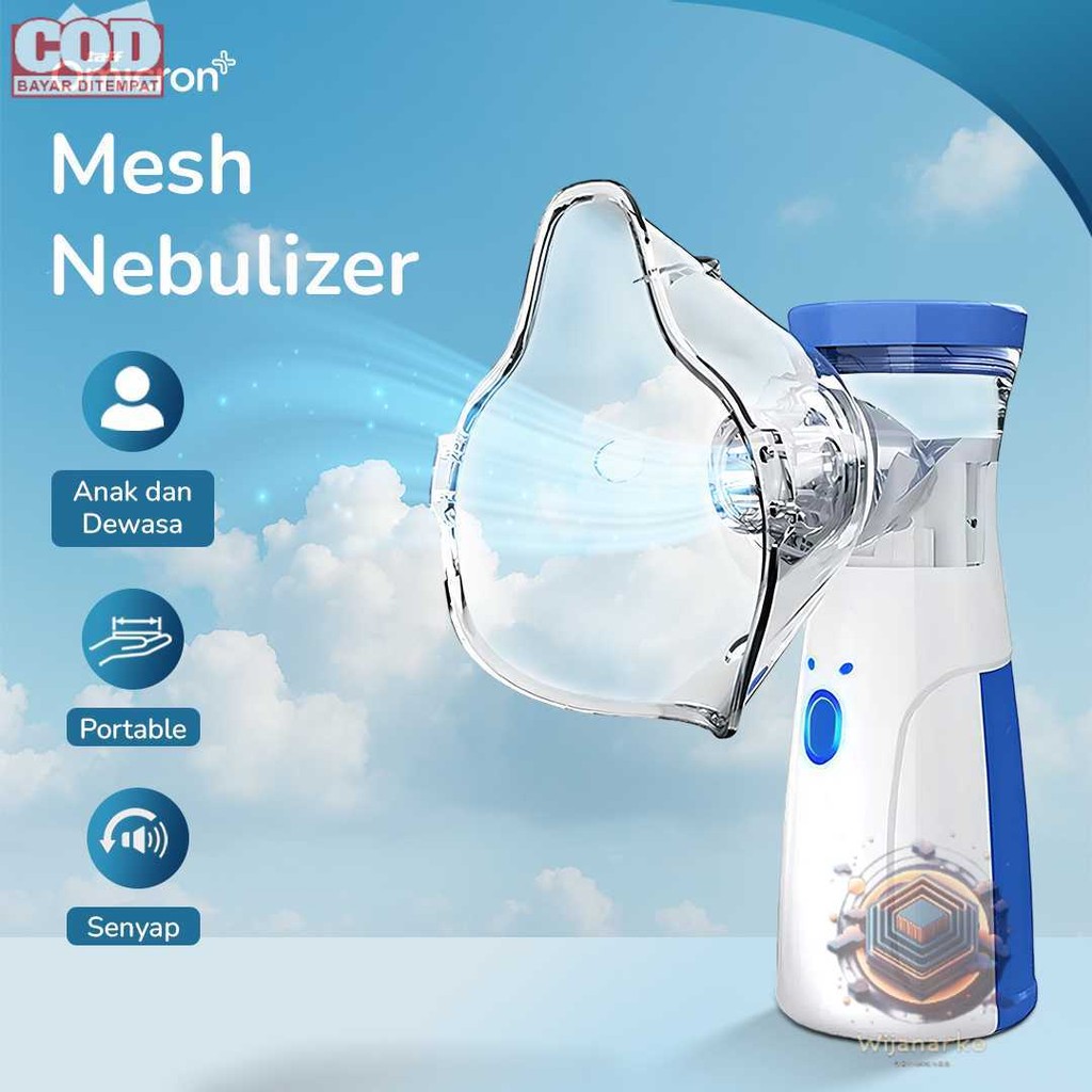 Jual TaffOmicron Alat Terapi Pernapasan Inhaler Nebulizer 2 Power ...