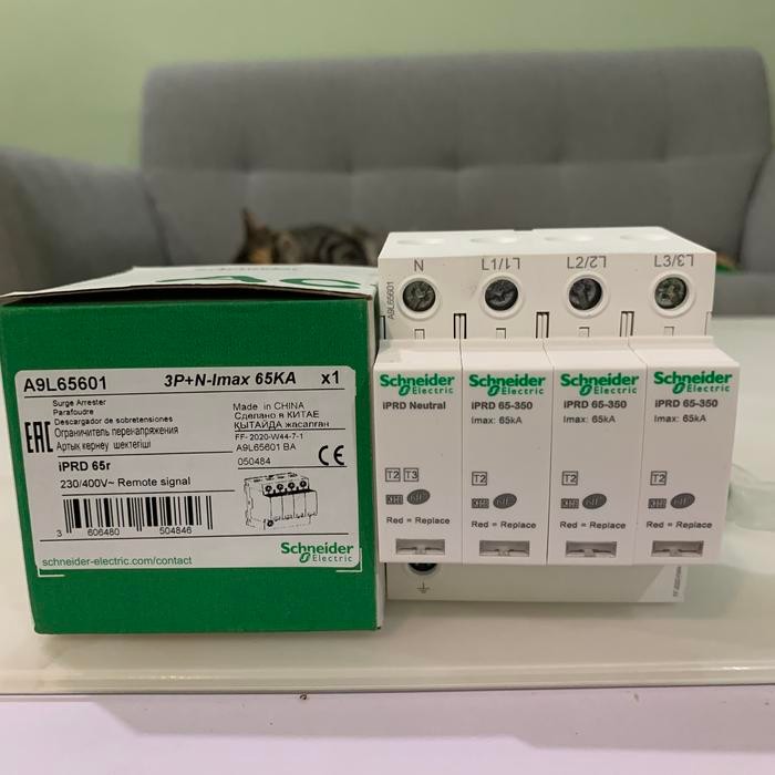 Jual A9L65601 surge arrester schneider iPRD65 65KA 3P+N | Shopee Indonesia