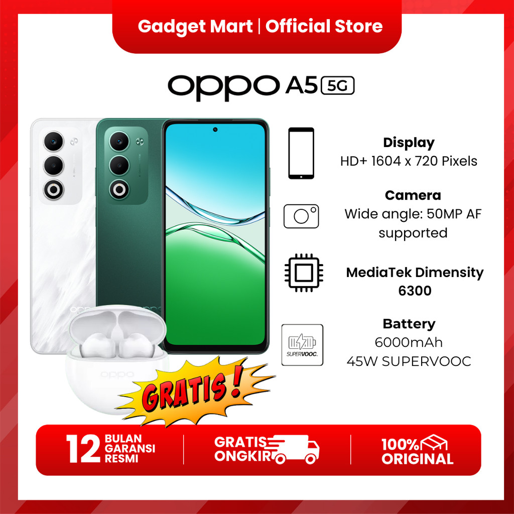 Jual OPPO A5 New - Garansi Resmi | Shopee Indonesia