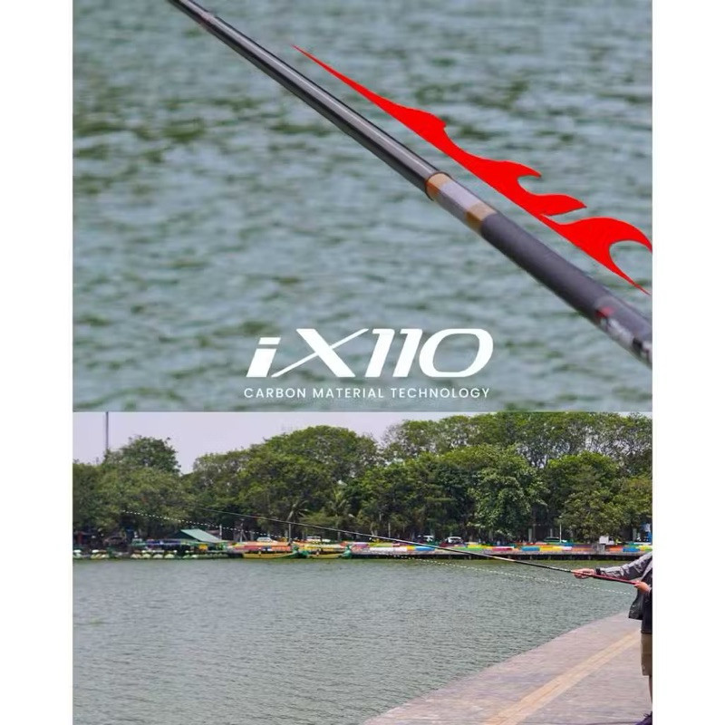 Jual Pole Tegek IROLY IX110 Rod 450 540 630 Cm High Performance Carbon ...