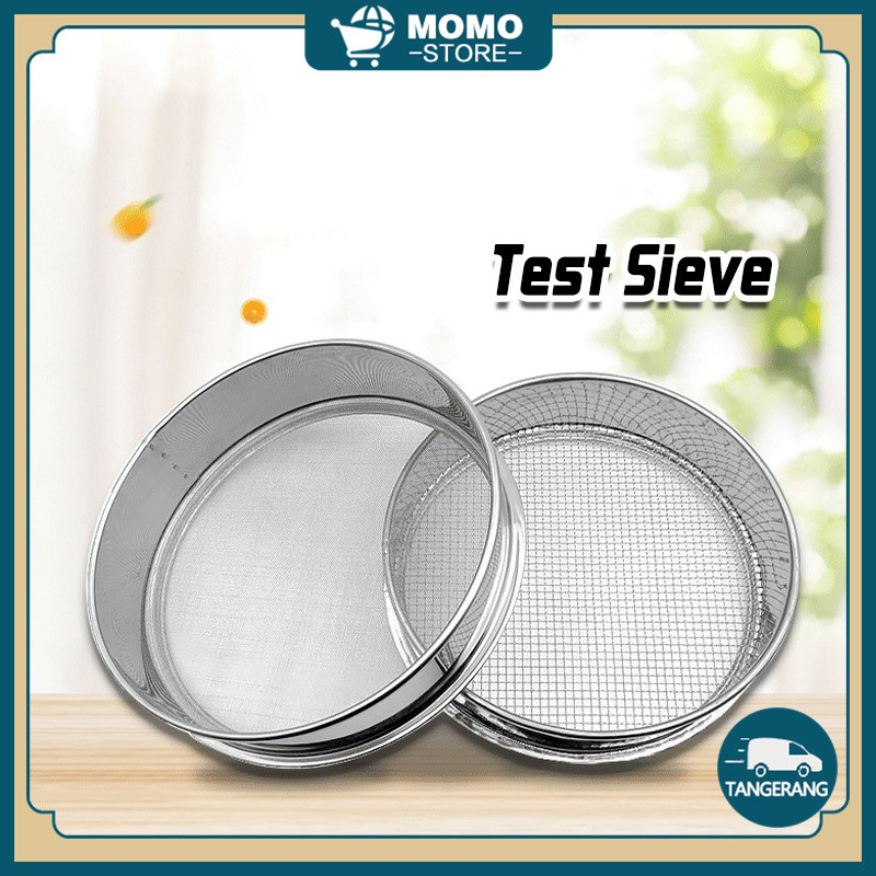 Jual Sieve Test Mesh 100/200 Sieve Ayakan Stainless (20cm) | Shopee ...