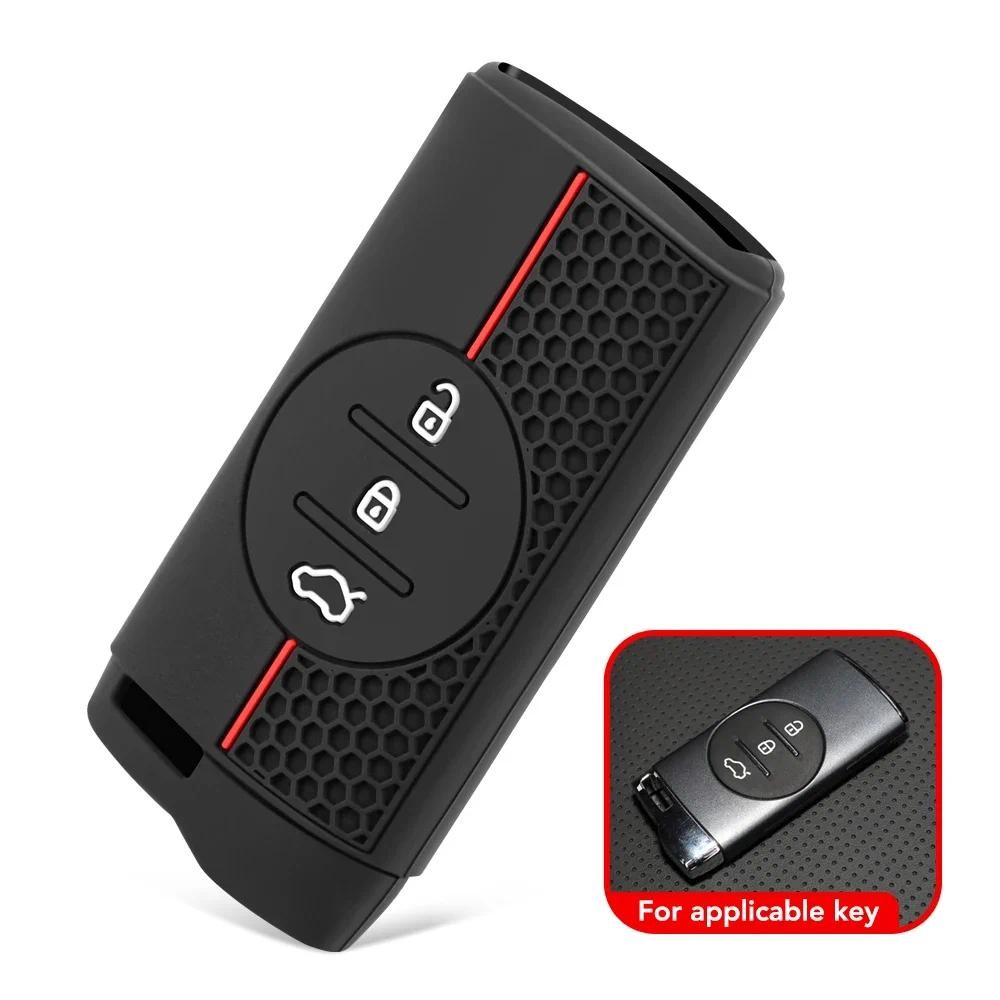 Jual Silicone Remote Car Key Cover Case For Chery Tiggo 7 pro 8 Pro ...