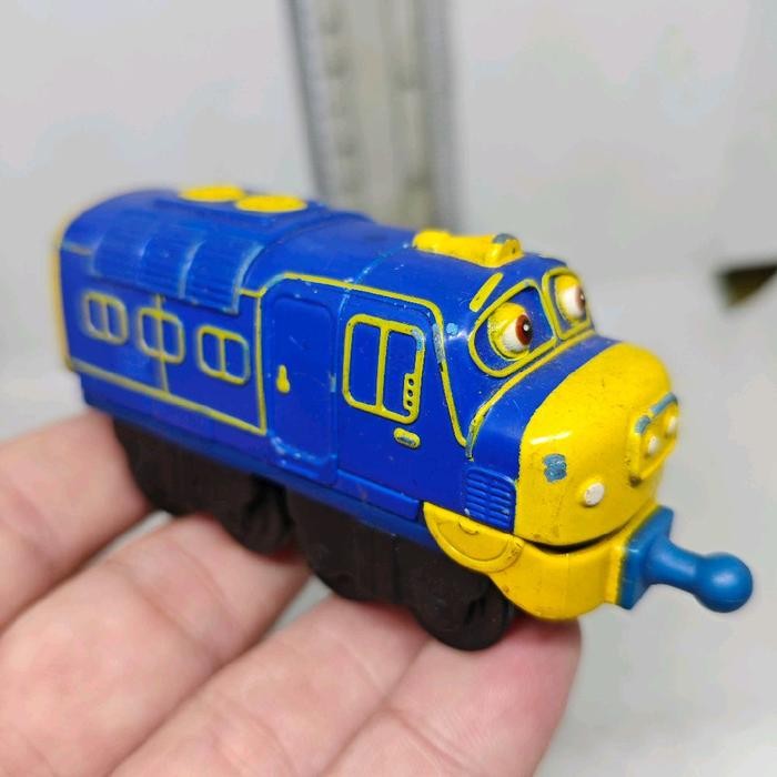 Jual KYKY Diecast Train Toy Chuggington Brewster Train Original ...