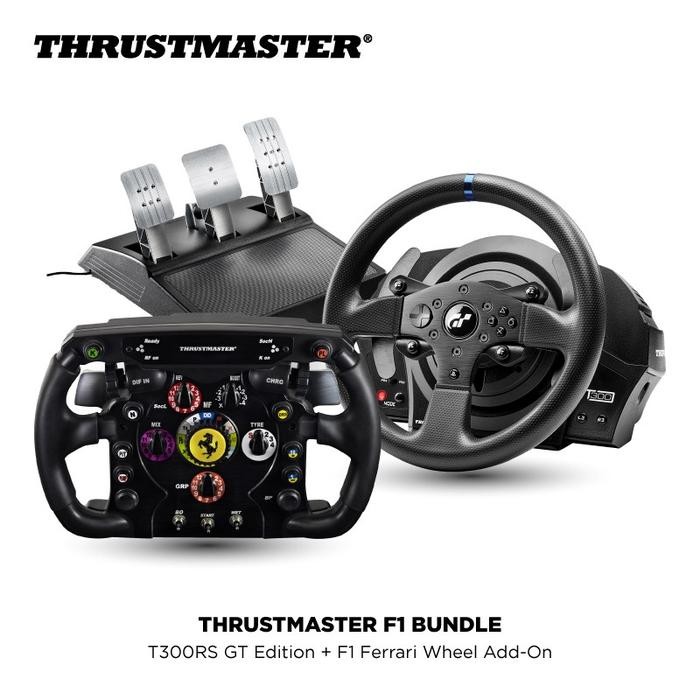 Jual Thrustmaster F1 Racing Bundle | Thrustmaster T300RS + F1 Wheel Add ...