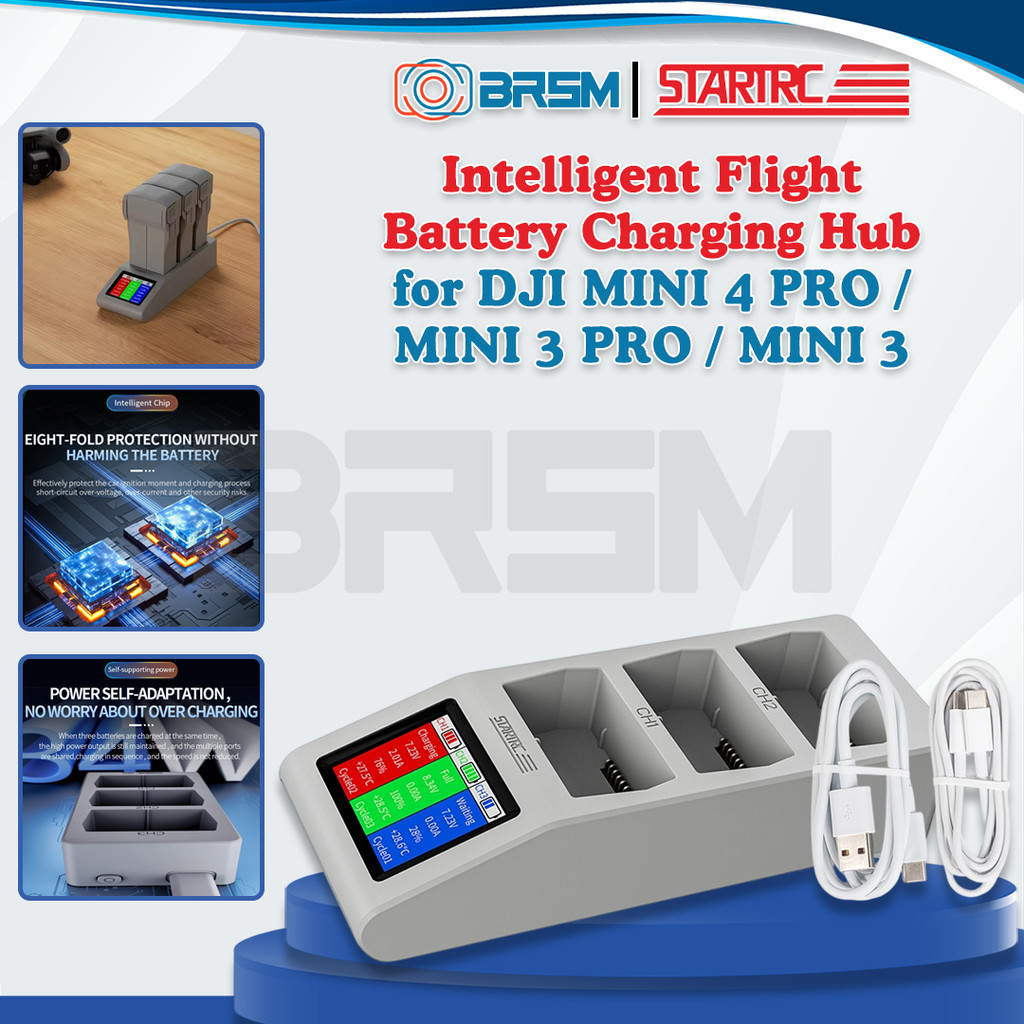 Jual STARTRC Intelligent Flight Battery Charging Hub for DJI MINI 4 PRO ...