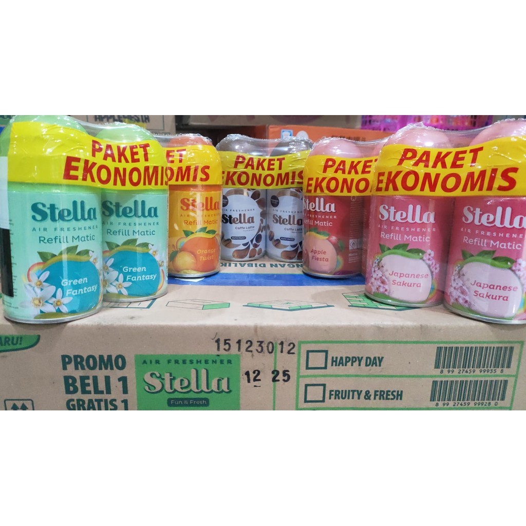 Jual Paket Ekonomis / paket isi dua Stella Pengharum ruangan 160ML ...