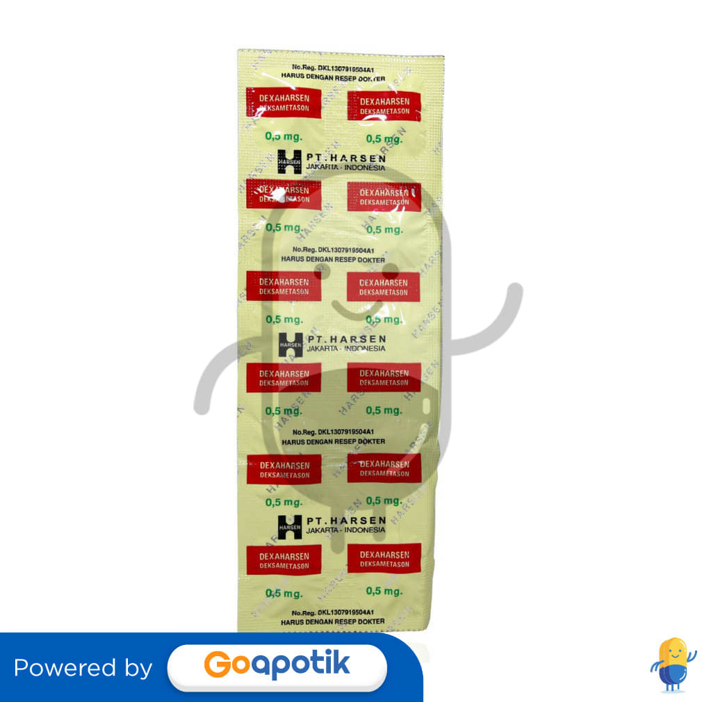 Jual Dexaharsen 0,5 Mg Strip 10 Tablet | Shopee Indonesia