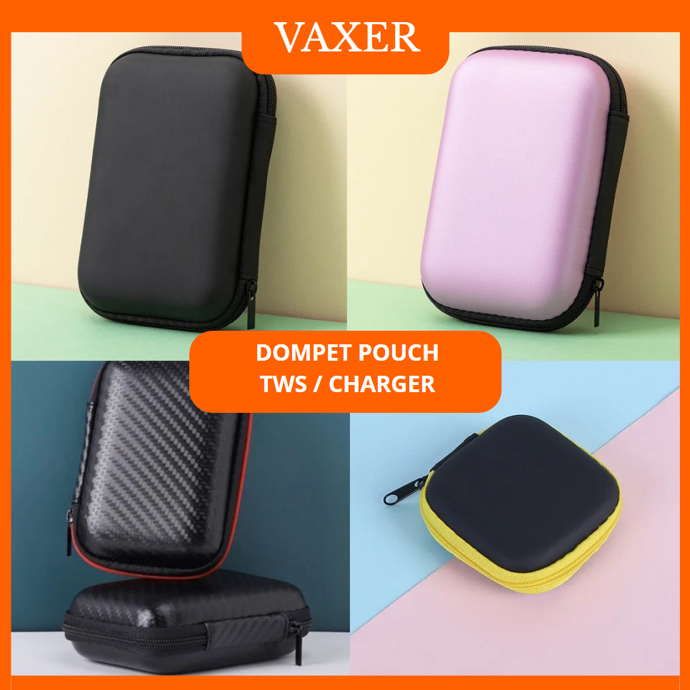 Jual DOMPET / Pouch Headset / Handsfree Persegi PANJANG Besar Tebal ...