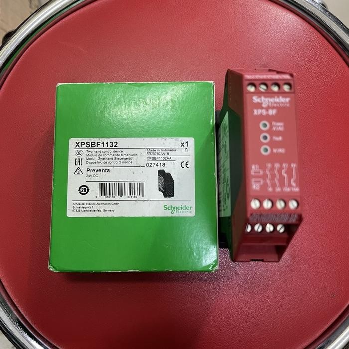 Jual Safety relay two hand control device schneider preventa xpsbf1132 ...