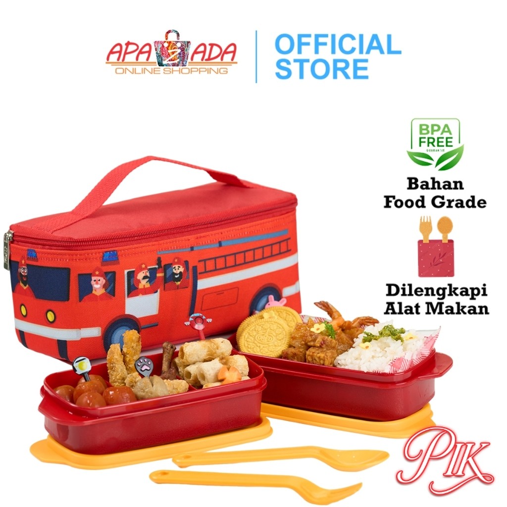 Jual Lunch Box Kuruma Set Of 4 Pcs Tas Dengan Tempat Bekal Makan ...