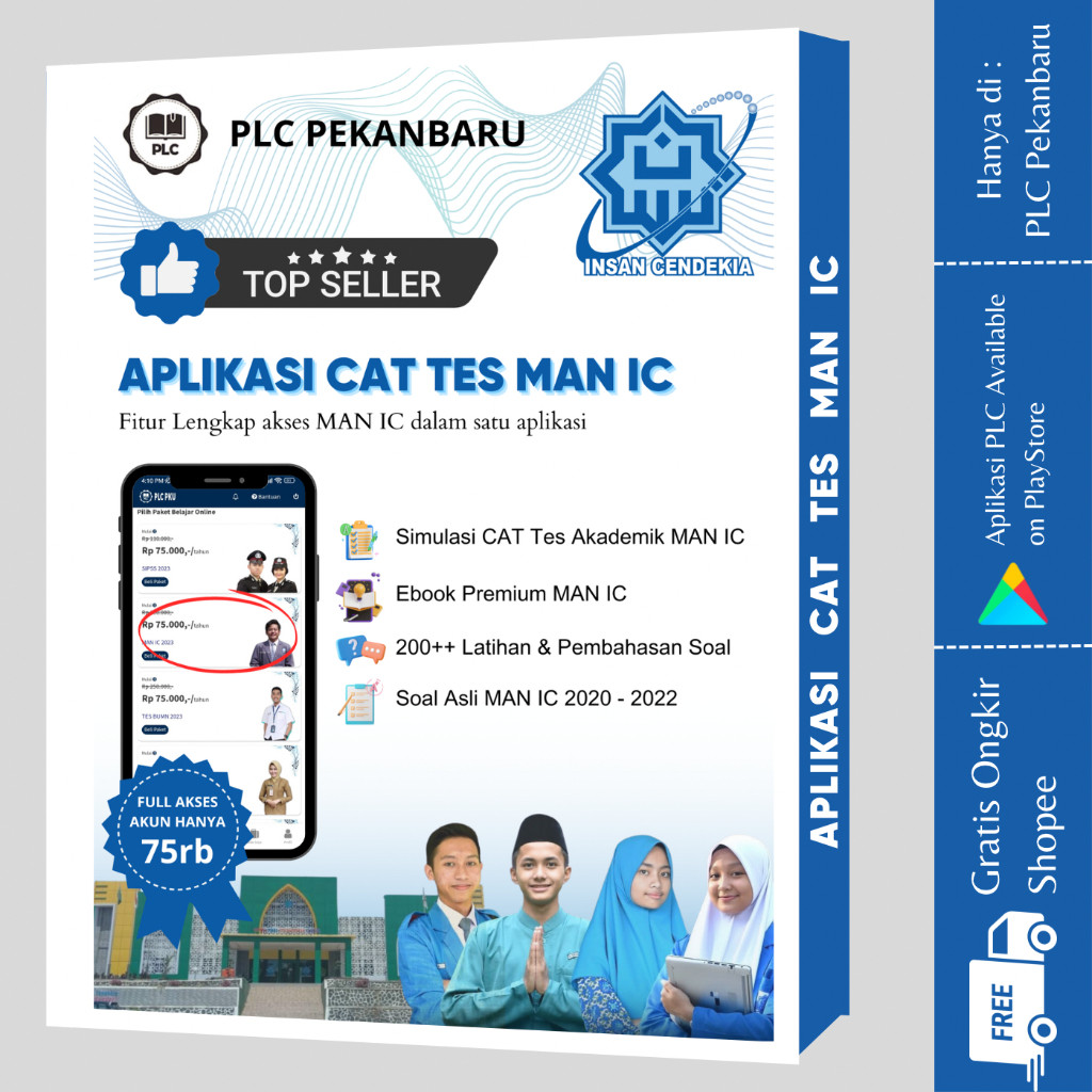 Jual Aplikasi Cat Tes Man Ic 2026 Tryout Man Ic Akun Man Ic Full Tryout ...
