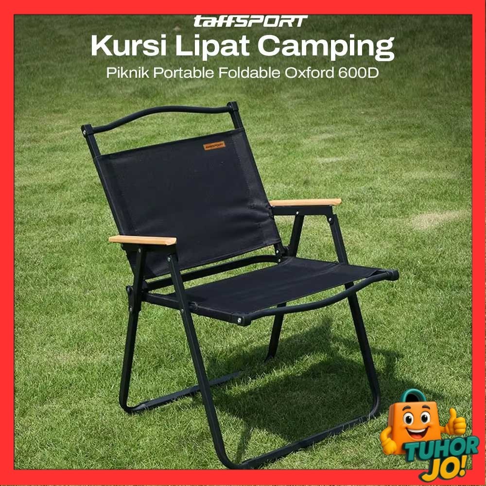 Jual TaffSPORT Kursi Lipat Camping Piknik Portable Foldable Oxford 600D - YH6 | Shopee Indonesia