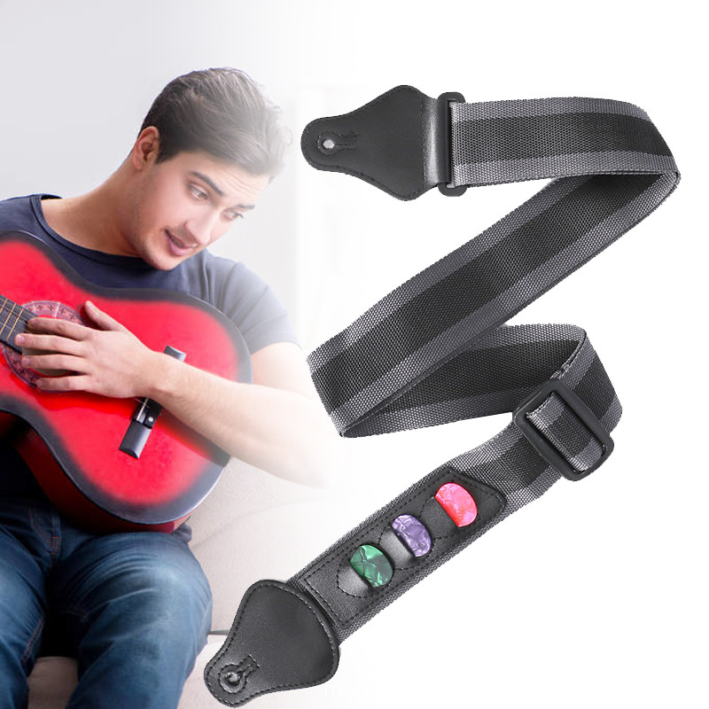 Jual Strap Gitar Kulit, Strap Bass Elektrik, Guitar Strap, Tali Gitar ...