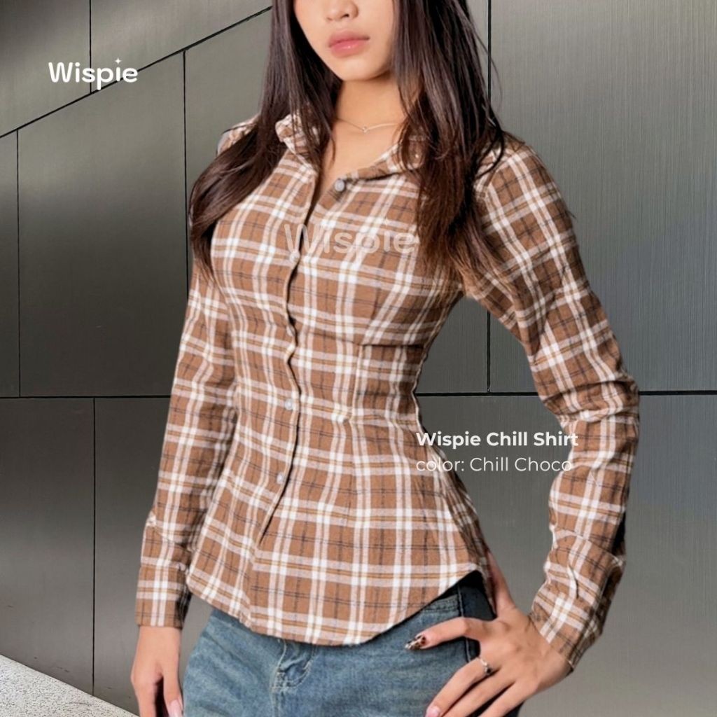 Jual Wispie Chill Shirt | Kemeja Kerja Putih Polos Interview Wawancara ...