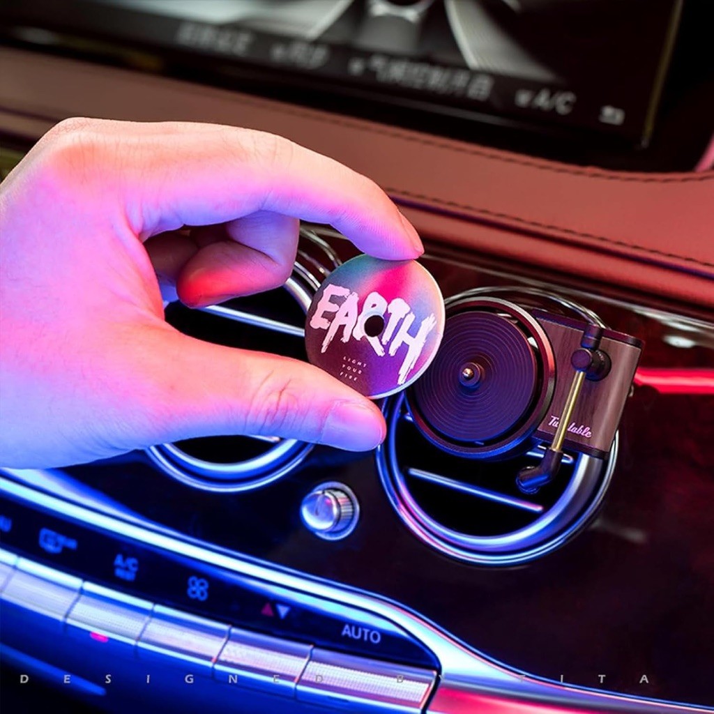 Jual Creative Aromatherapy Mobil Classical Vinyl Player Car Perfume ...