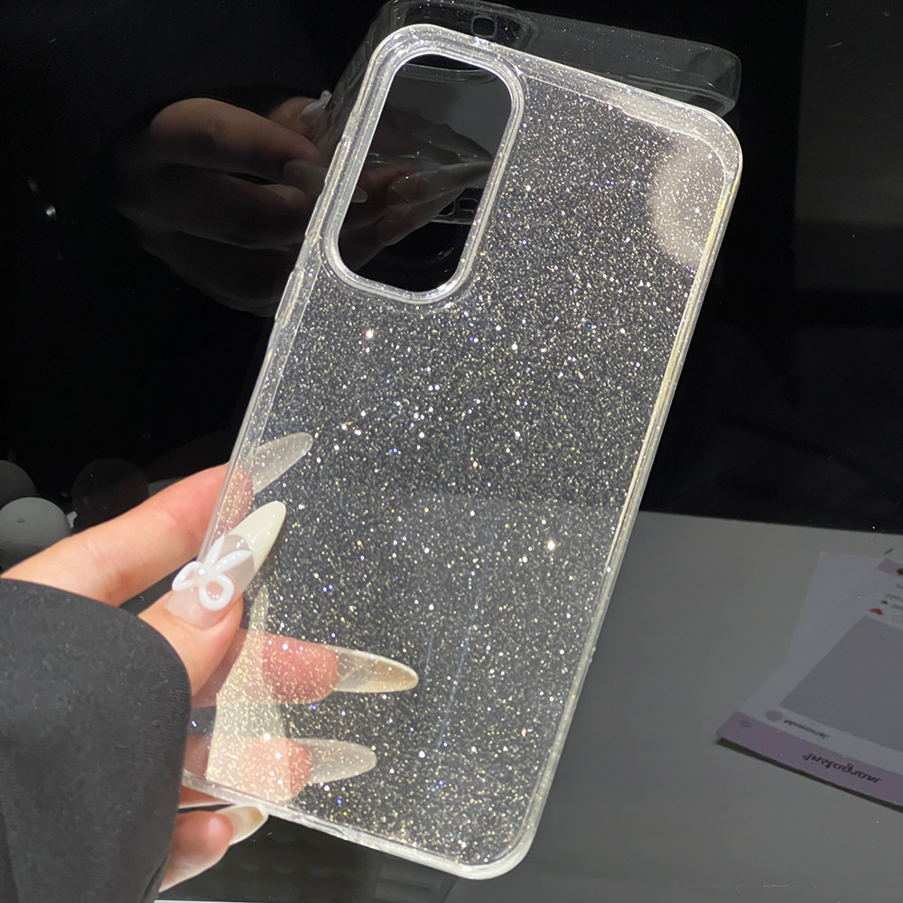 Jual Starlight Glitter Silica Gel Case for Samsung A56 A36 A55 A16 A06 A26 A15 A05S A12 A13 A14 ...