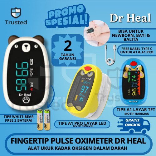 Jual Special Price Pulse Fingertip A1 Oximeter Balita Dan Anak SpO2 ...
