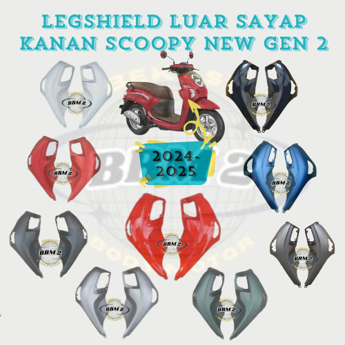 Jual HONDA - Cover Sayap Tebeng Kap Depan Scoopy Esp Led New Prestige ...