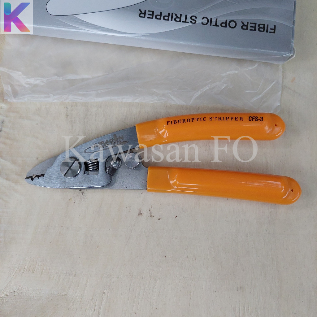 Jual Stripper / Tang Potong Fiber Optik CFS 3 Hole Tang Pengupas Kabel ...