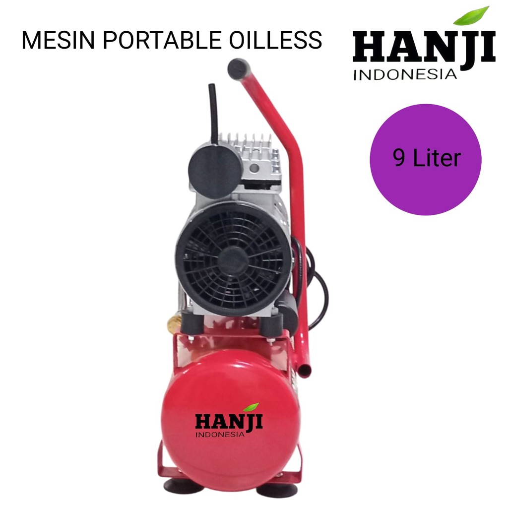 Jual Kompresor Listrik Oilless 9LT 3/4 Hp 550 watt Kompresor Angin ...