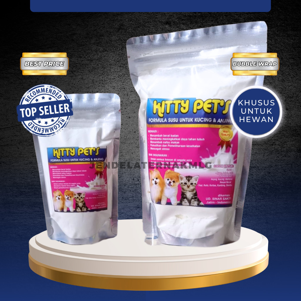 Jual KITTY PETS 100 GRAM & 250 GRAM - Formula Susu Untuk Menambah Berat ...