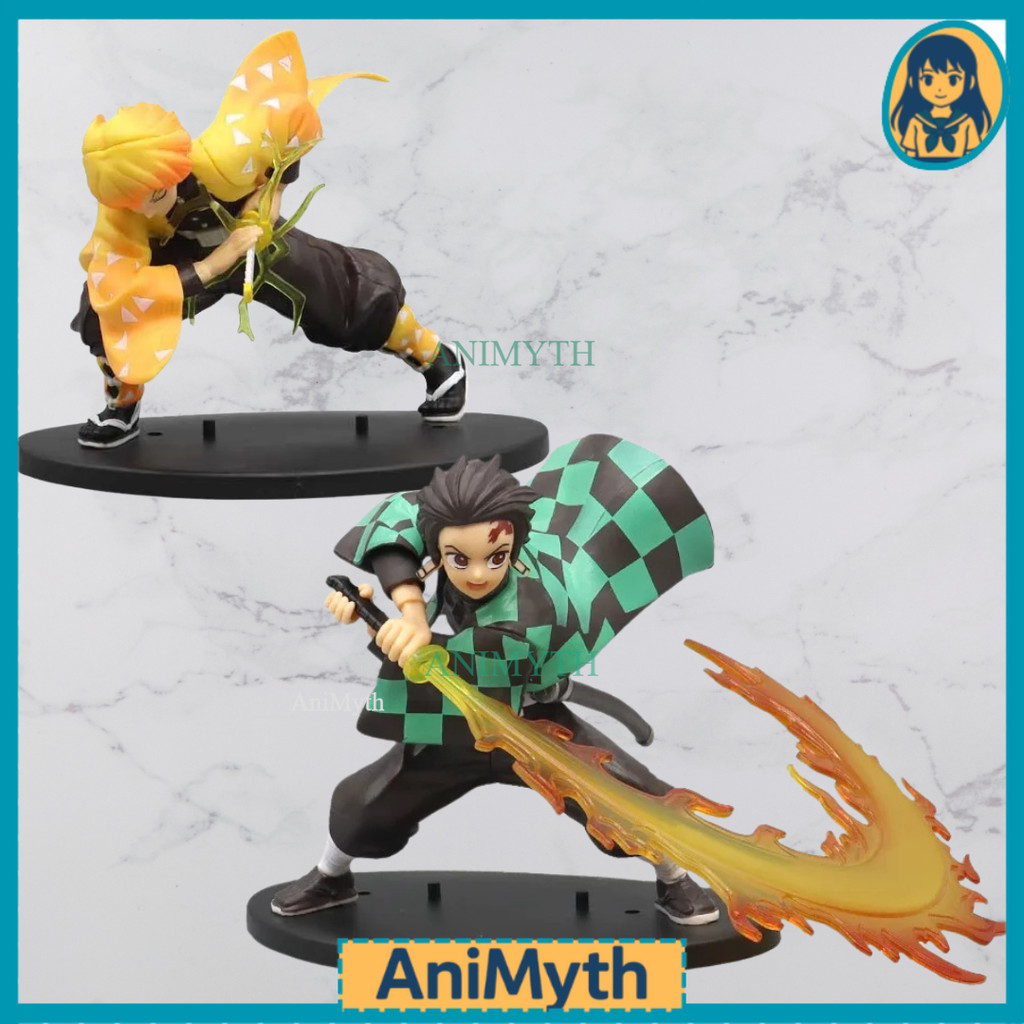 Jual Action Figure Demon Slayer sun breating tanjiro zenitsu Agatsuma ...