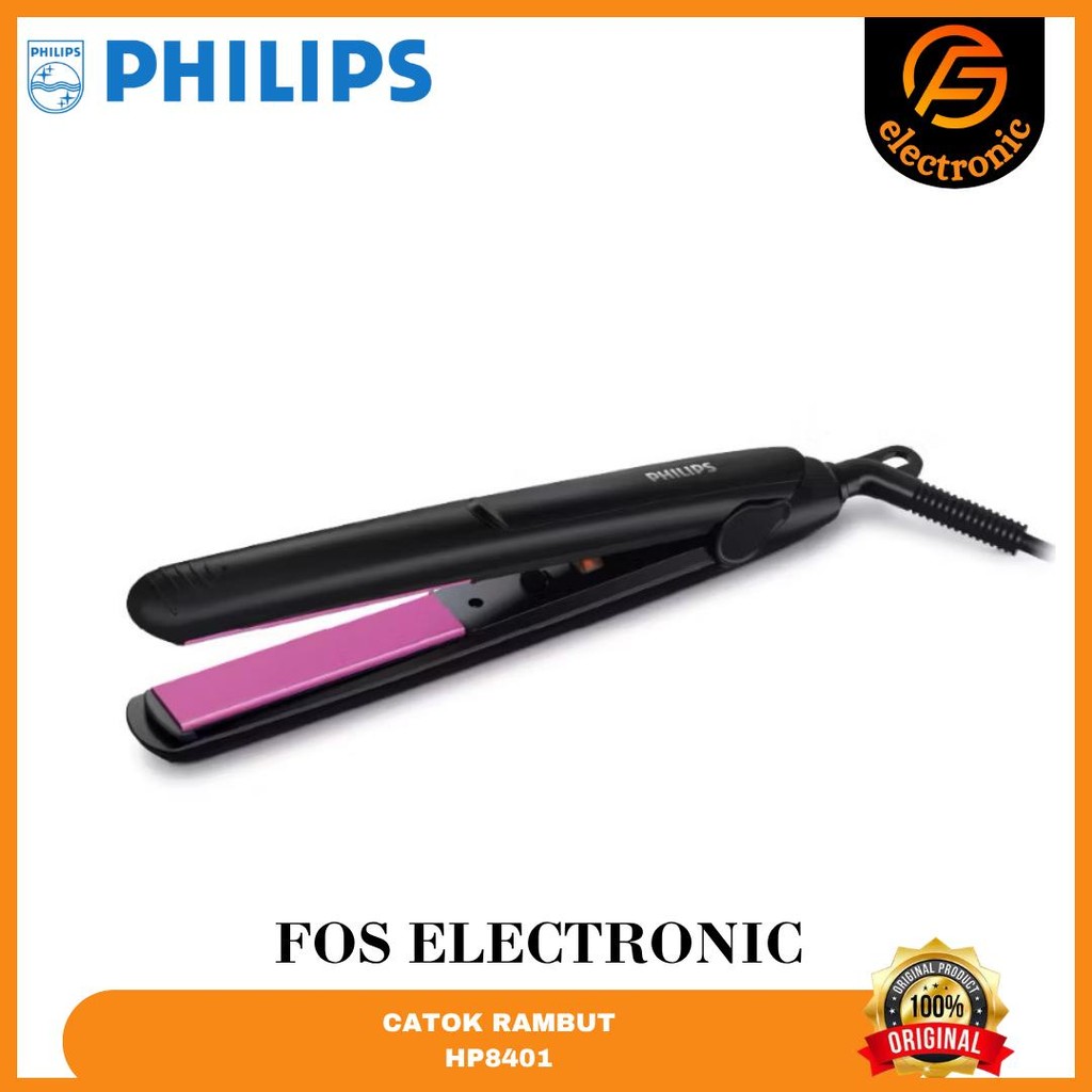 Jual Philips HP8401 / HP 8401 Hair Straightener DIJAMIN 100% ORI ...