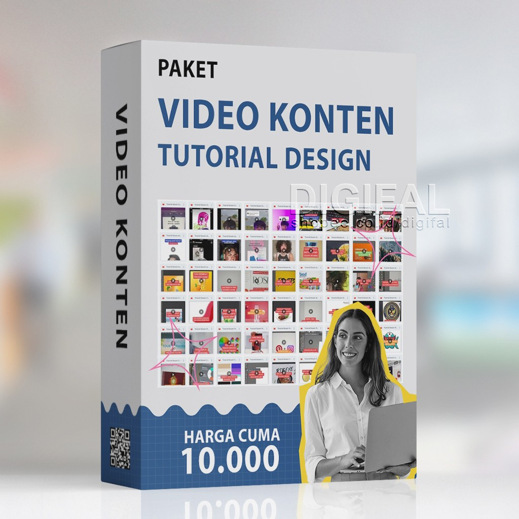 Jual 1000+ Video Konten TUTORIAL DESIGN / DESAIN | Shopee Indonesia