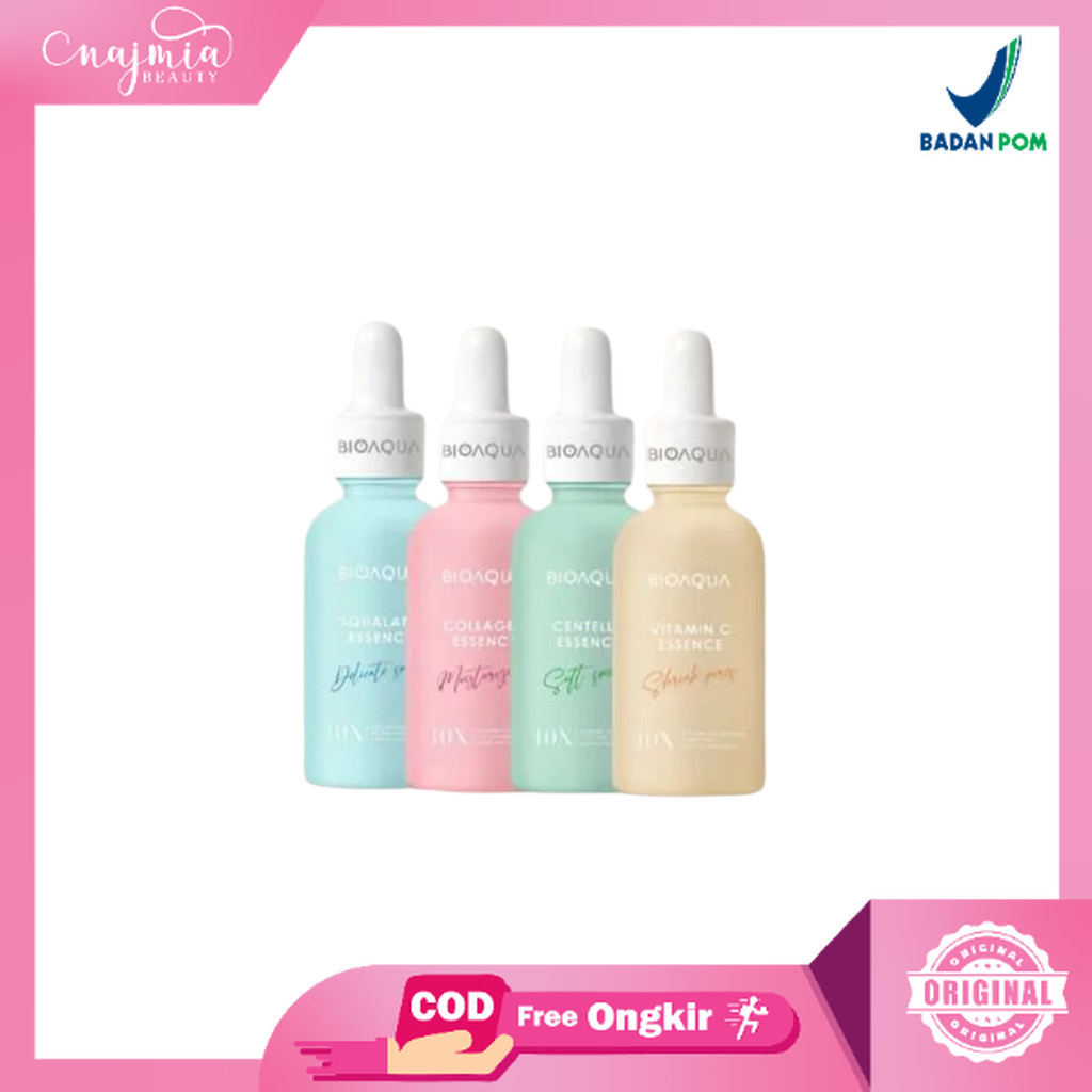Jual Najmia (Beli 2 lbh murah) BIOAQUA Efek 10X Essence Serum Series ...