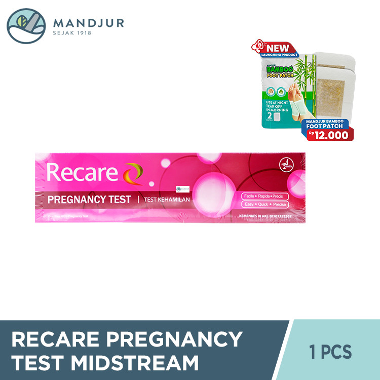 Jual Recare tes kehamilan Midstream / test pack / pregnancy test - 1 ...