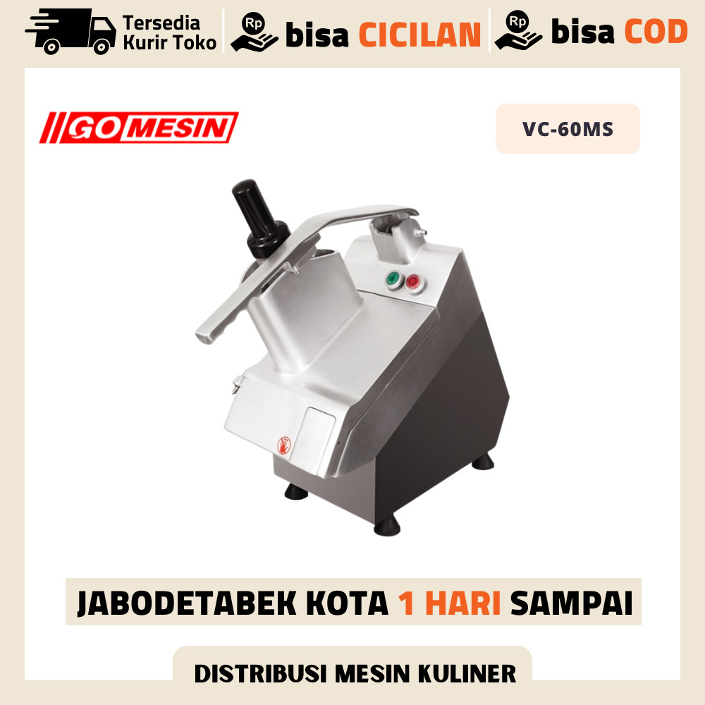 Jual Mesin Pemotong Sayur & Buah Gomesin VC-60MS Vegetable Cutter | Shopee Indonesia