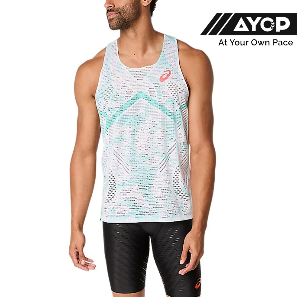 Jual Asics Metaspeed Singlet Men's Racing Singlet - Soothing Sea ...